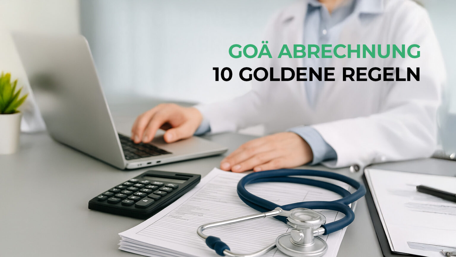 10 goldene Regeln für die Abrechnung nach GOÄ – AC Optimed: Abrechnung ...